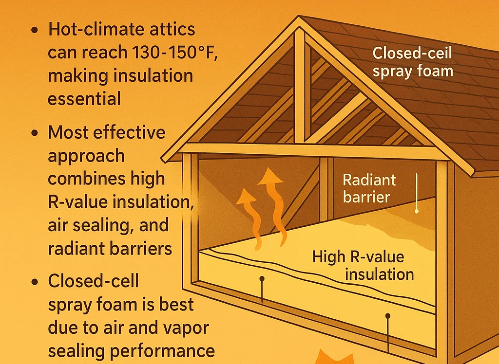 The Best Attic Insulation for Hot Climates - Pure Eco Inc